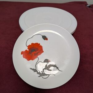 Wedgwood | Dining | Wedgwood Cornpoppy Luncheon Plate Susie Cooper Bone ...